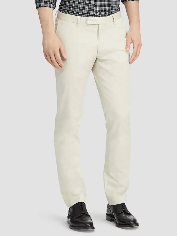 Polo Ralph Lauren Stretch Slim-fit Chino Pants - Sand