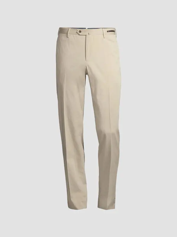 PT TORINO Slim-fit Silk-blend Silkochino Trousers - Sand