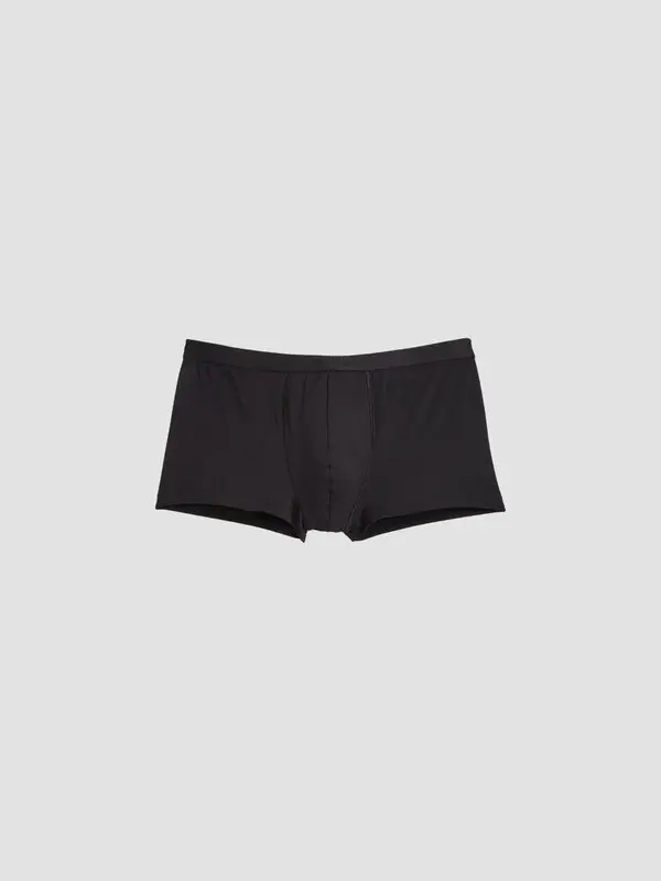 Hanro Micro Touch Boxer Briefs - Black