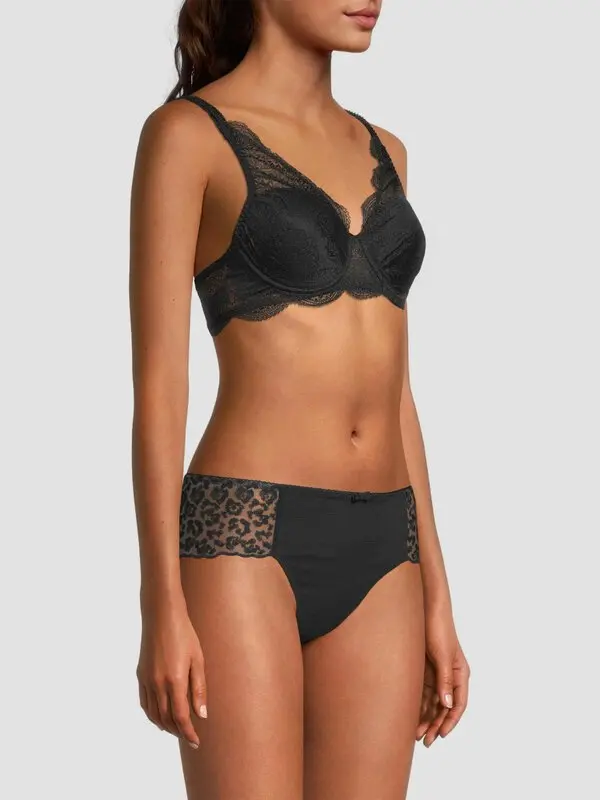 Simone Perele Karma Molded Lace Bra - Black