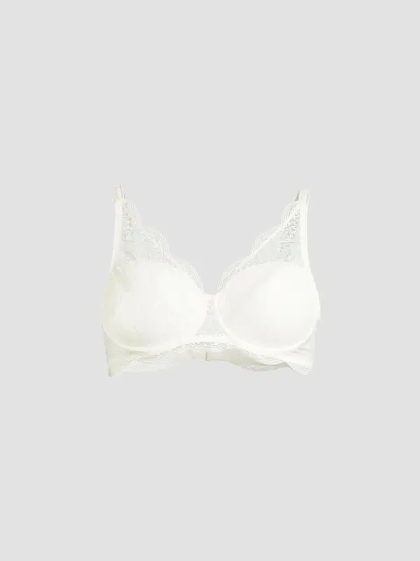 Simone Perele Karma Molded Lace Bra - Ivory