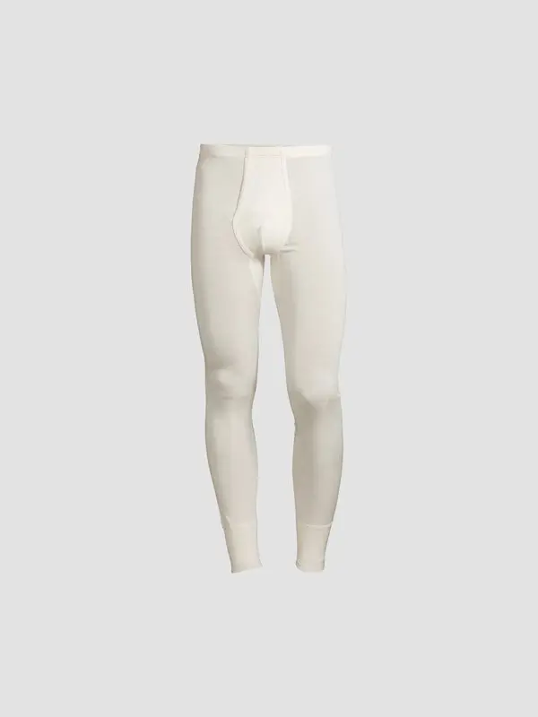 Hanro Woolen Silk Longleg - Beige