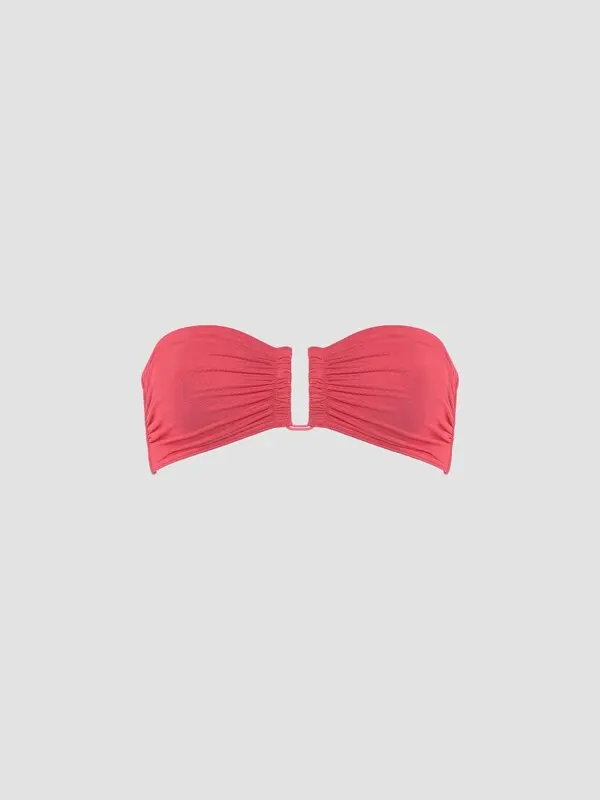 ERES Show Bandeau Bikini Top - Corail
