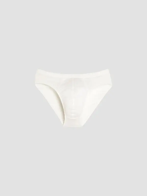Hanro Cotton Sporty Three-quarter Briefs - White
