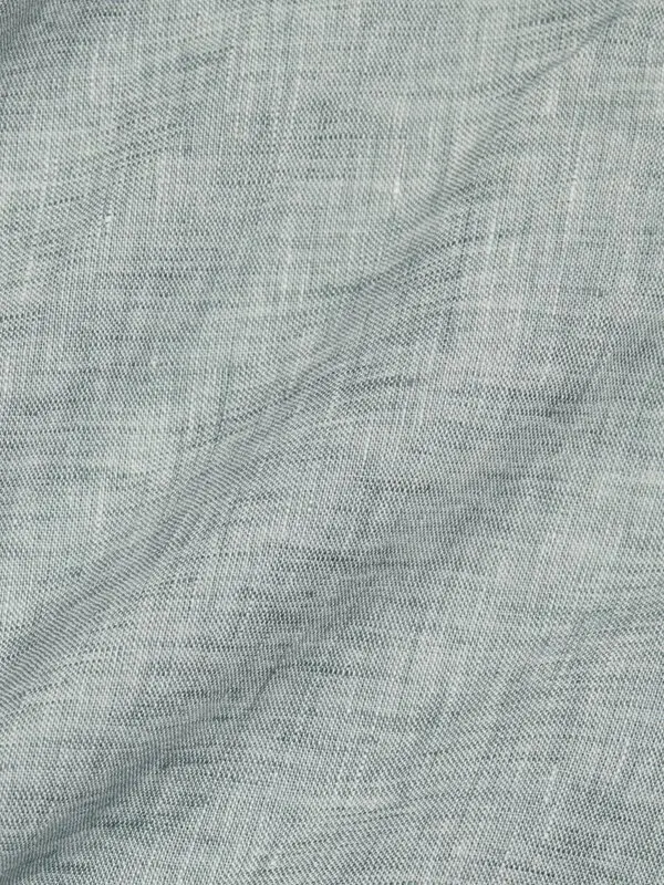 Canali Solid Linen Sport Shirt