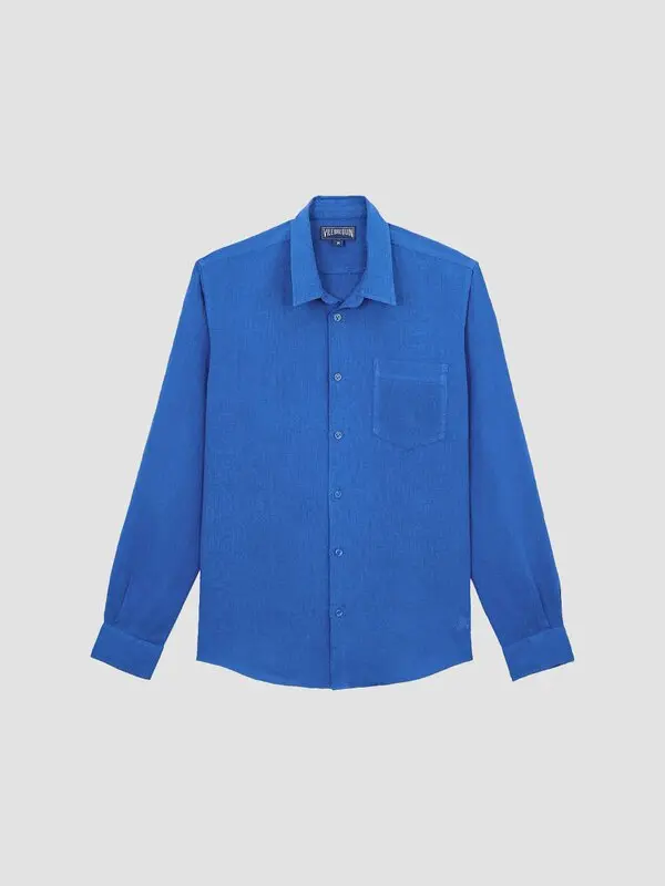 Vilebrequin Long-sleeve Linen Shirt - Marrakech