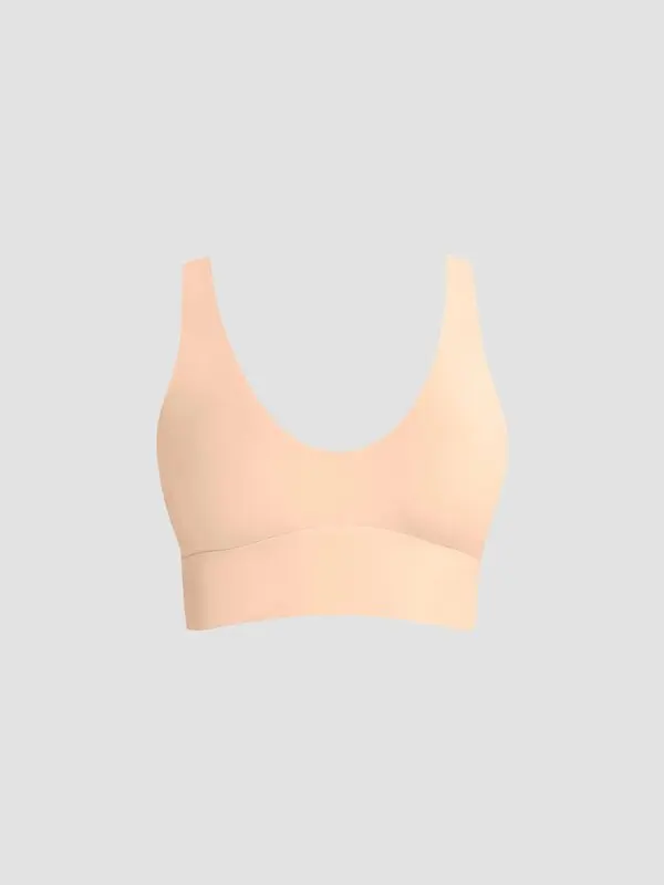 Commando Butter Comfy Longline Bralette - Beige