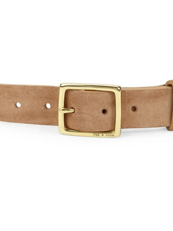 Rag & Bone Suede Boyfriend Belt