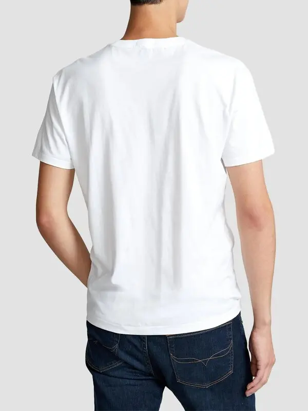 Polo Ralph Lauren Jersey Crewneck Classic-fit T-shirt - White
