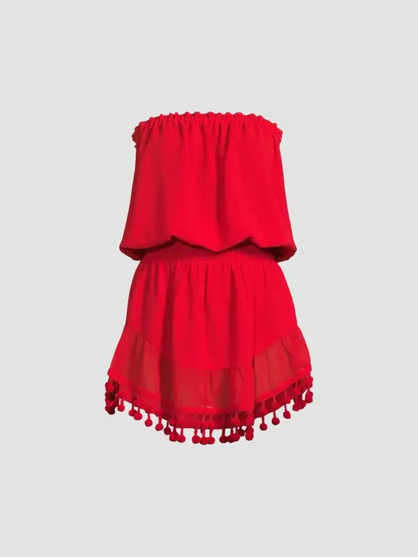 Ramy Brook Marcie Mini Dress - Flame