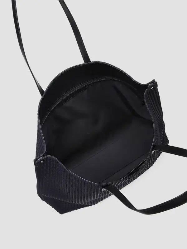 Akris Ai Neoprene Tote - Black