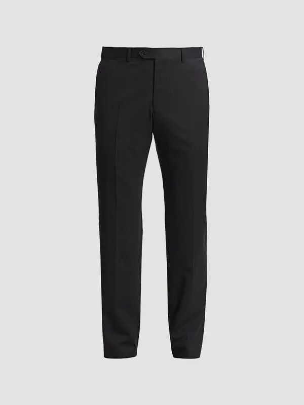 Giorgio Armani Wool Trousers - Dark Heather Grey