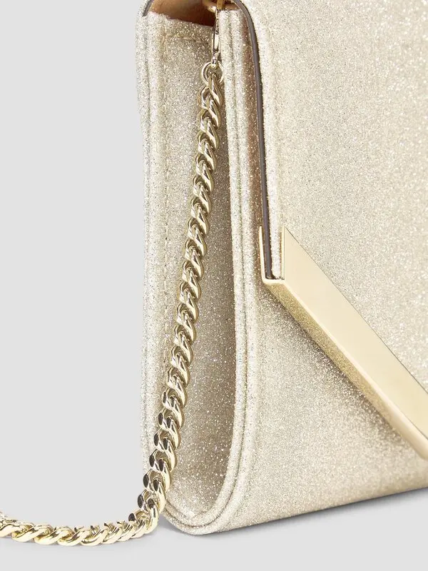 JIMMY CHOO Emmie Clutch - Platinum