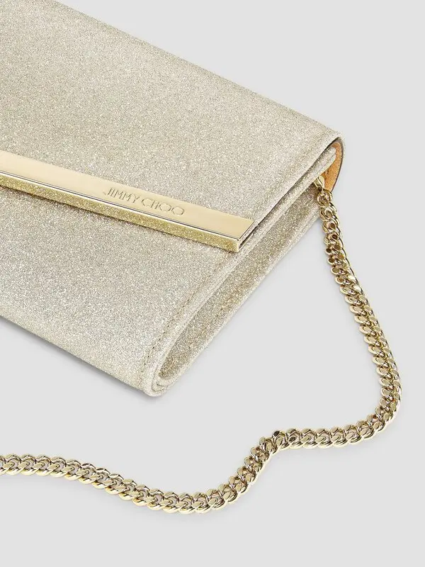 JIMMY CHOO Emmie Clutch - Platinum