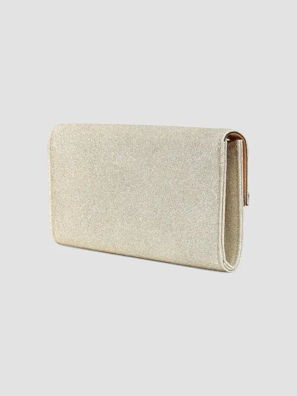 JIMMY CHOO Emmie Clutch - Platinum