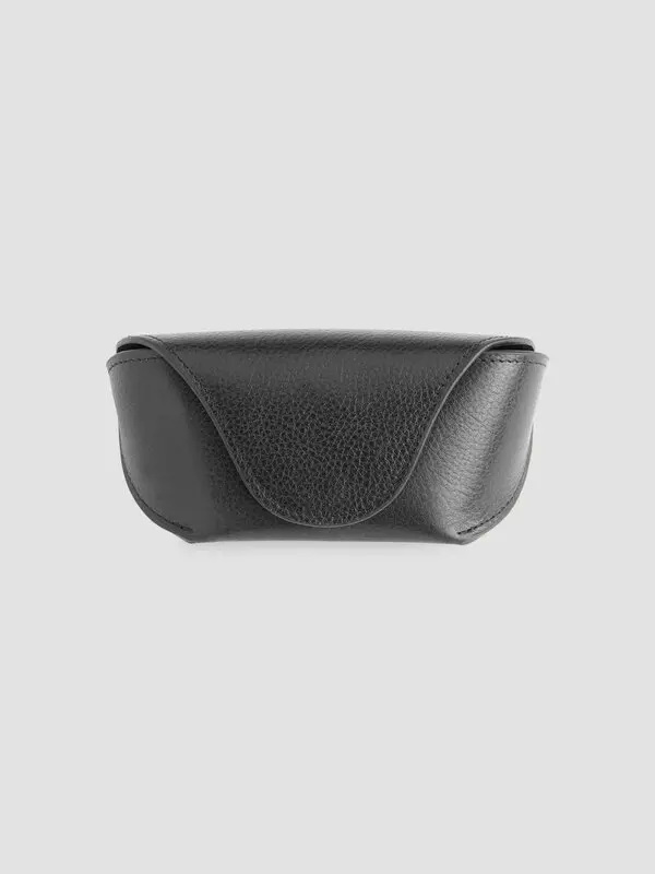 ROYCE NEW YORK Leather Sunglasses Carrying Case - Blue