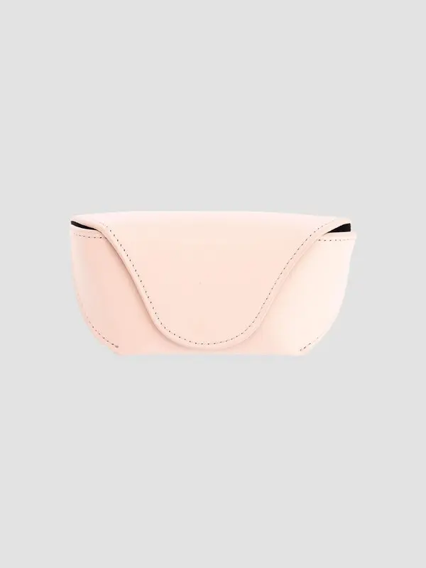 ROYCE NEW YORK Leather Sunglasses Carrying Case - Blue