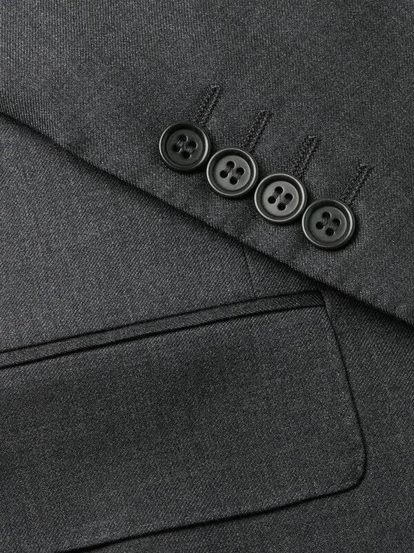Canali Regular Fit Solid Two-piece Suit