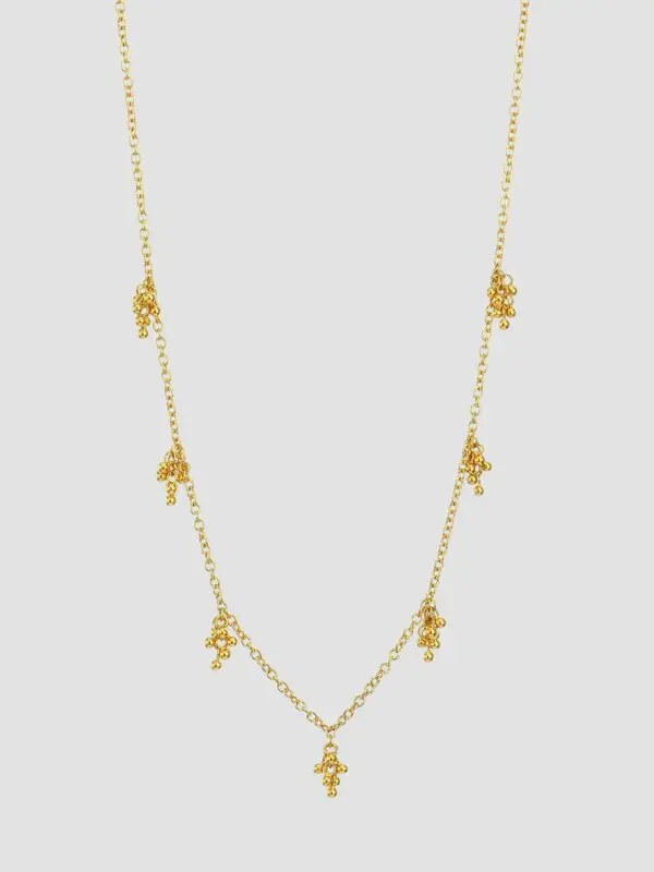 Gurhan Bouclé 24k Yellow Charm Necklace