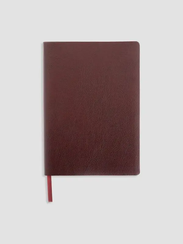 ROYCE NEW YORK Contemporary Leather Journal - Red