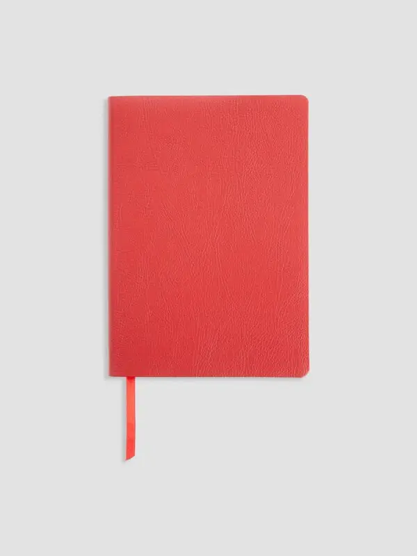 ROYCE NEW YORK Contemporary Leather Journal - Red