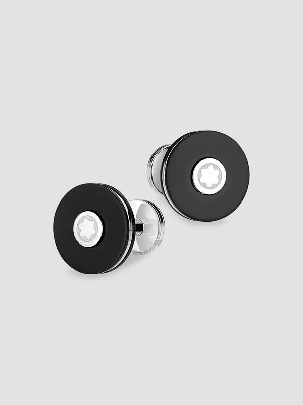 Montblanc Pix Black Cuff Links
