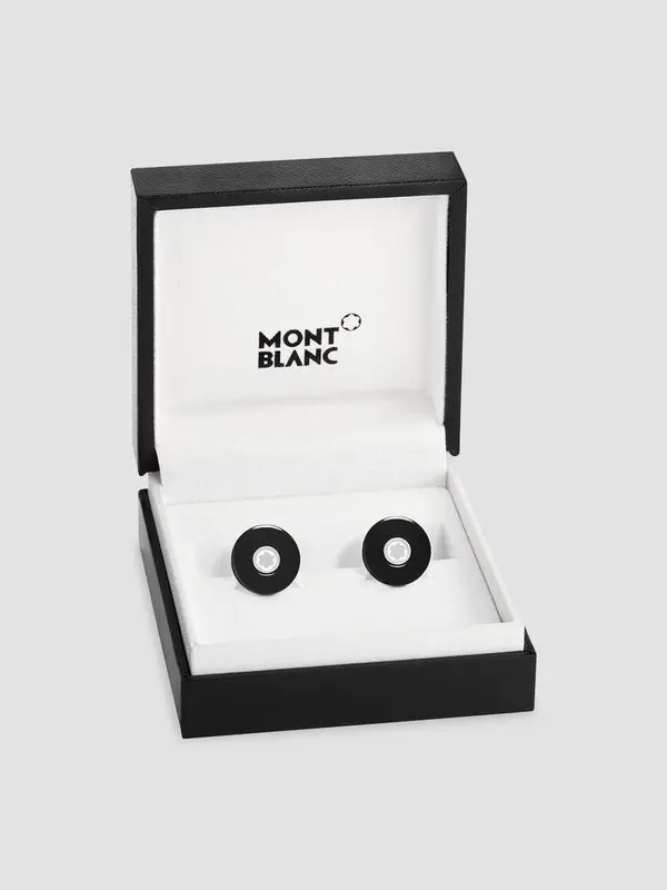 Montblanc Pix Black Cuff Links