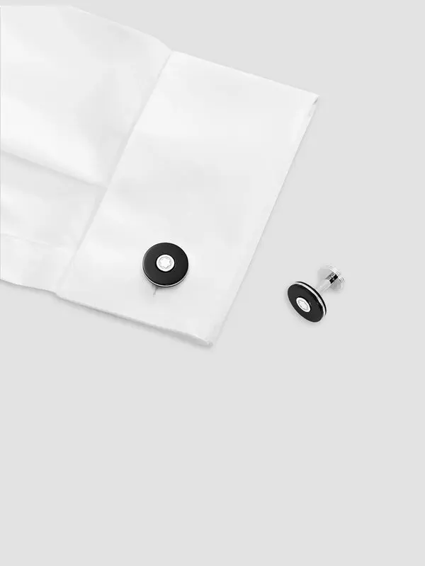 Montblanc Pix Black Cuff Links