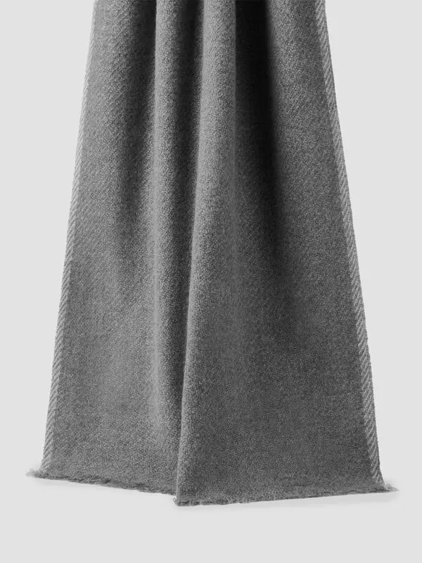Brunello Cucinelli Cashmere Scarf - Medium Grey