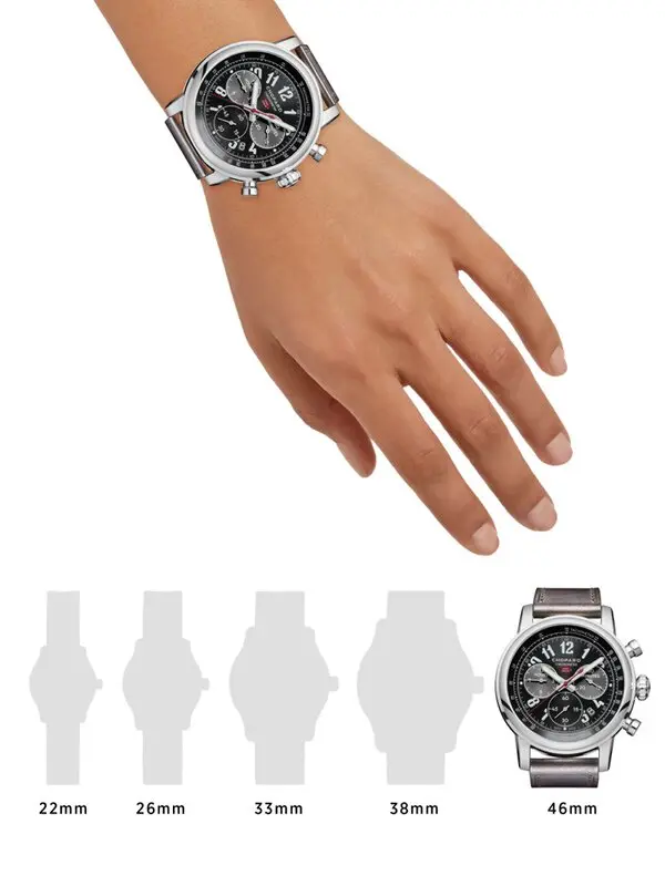 Chopard Mille Miglia 2016 Race Edition Stainless Steel & Leather-strap Chronograph Watch