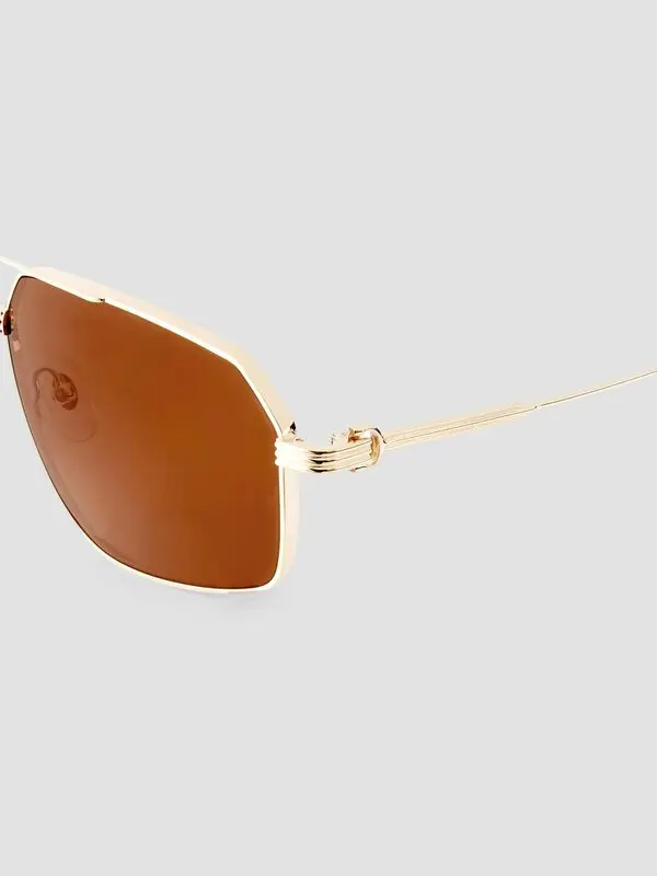 Cartier Core Range 61mm Pilot Sunglasses