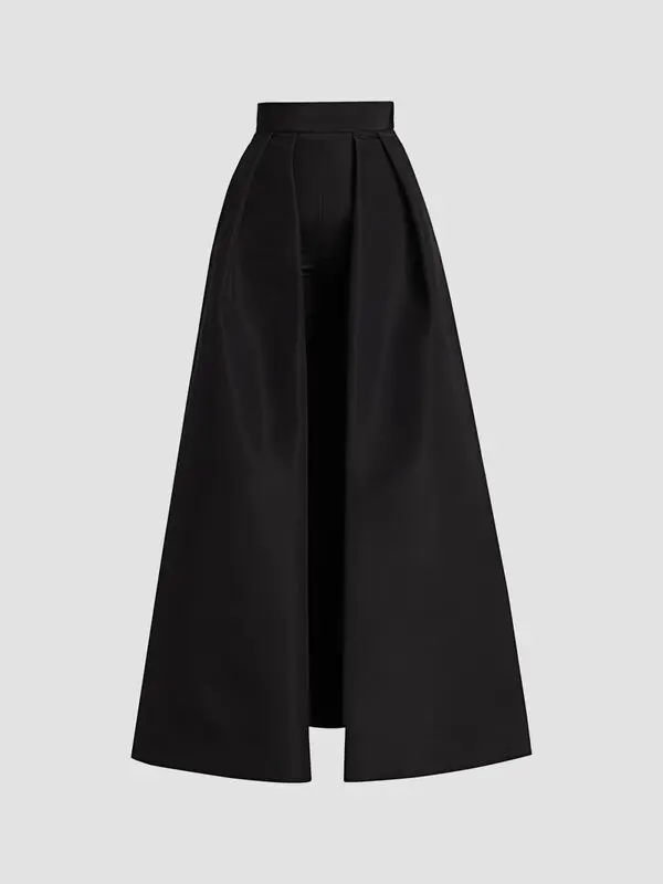 Alexia Maria Convertible Collection Silk Cigarette Pants & Skirt