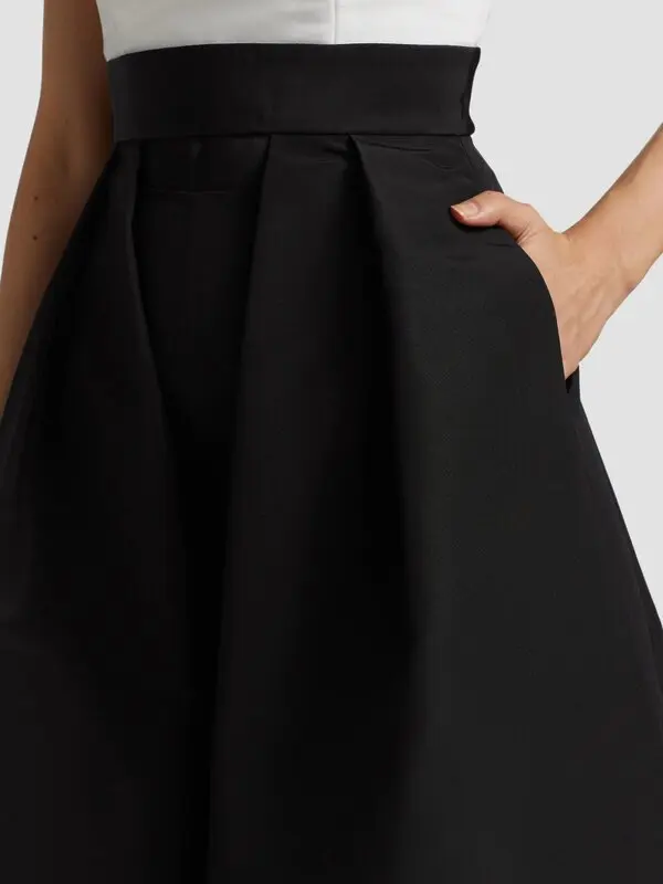 Alexia Maria Convertible Collection Silk Cigarette Pants & Skirt
