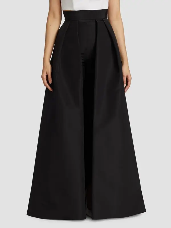 Alexia Maria Convertible Collection Silk Cigarette Pants & Skirt
