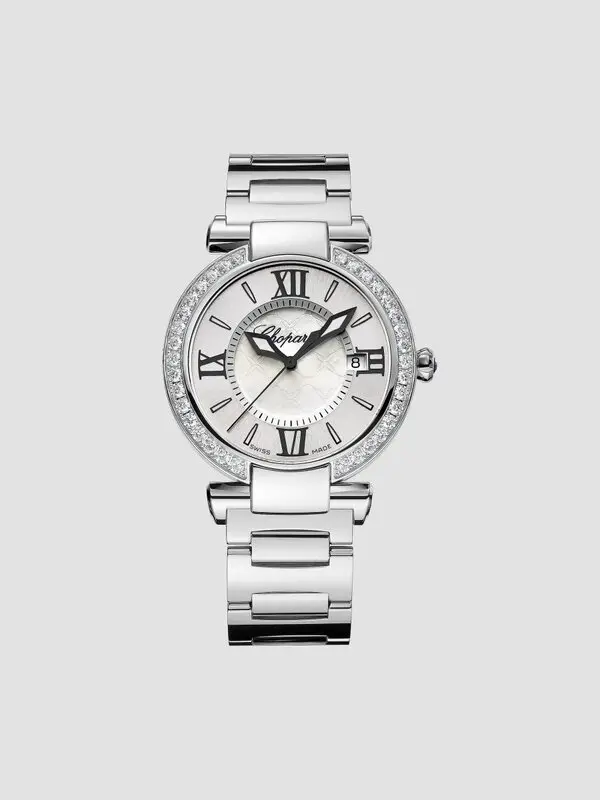 Chopard Imperiale Stainless Steel, Diamond & Mother-of-pearl Bracelet Watch - Silver