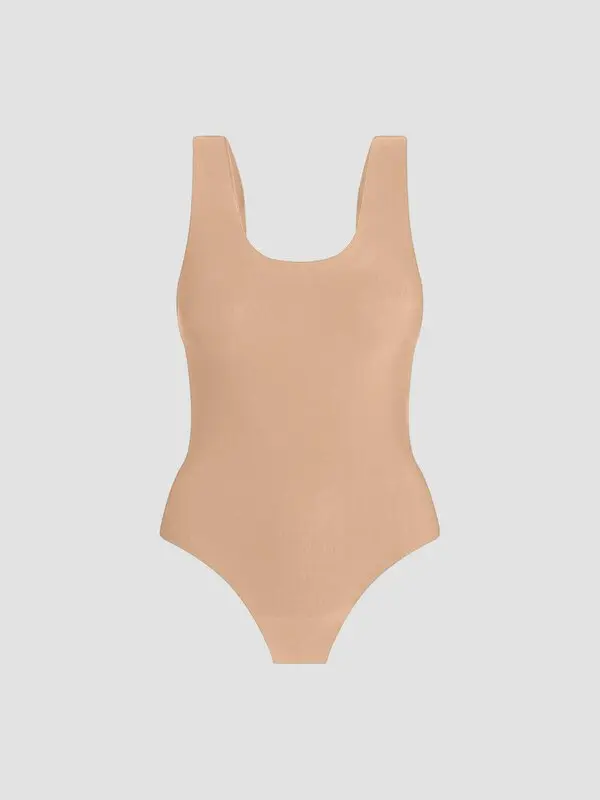 Commando Butter Tank Bodysuit - Beige