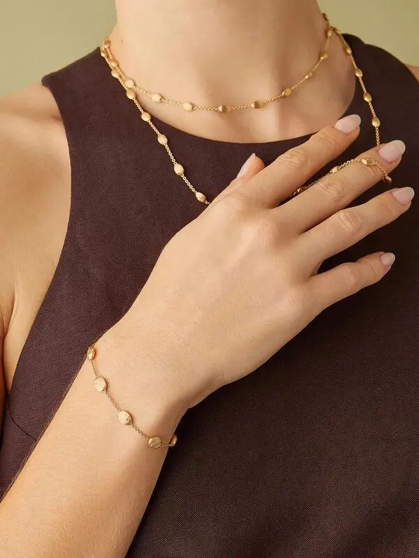 Marco Bicego Siviglia 18k Yellow Bead Bracelet - Gold