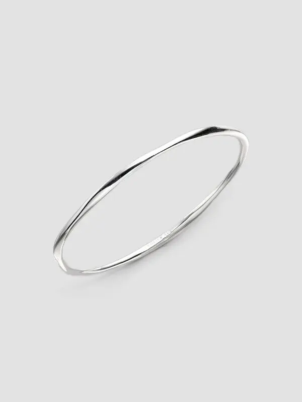 Ippolita Classico Thin Sterling Smooth Squiggle Bangle Bracelet