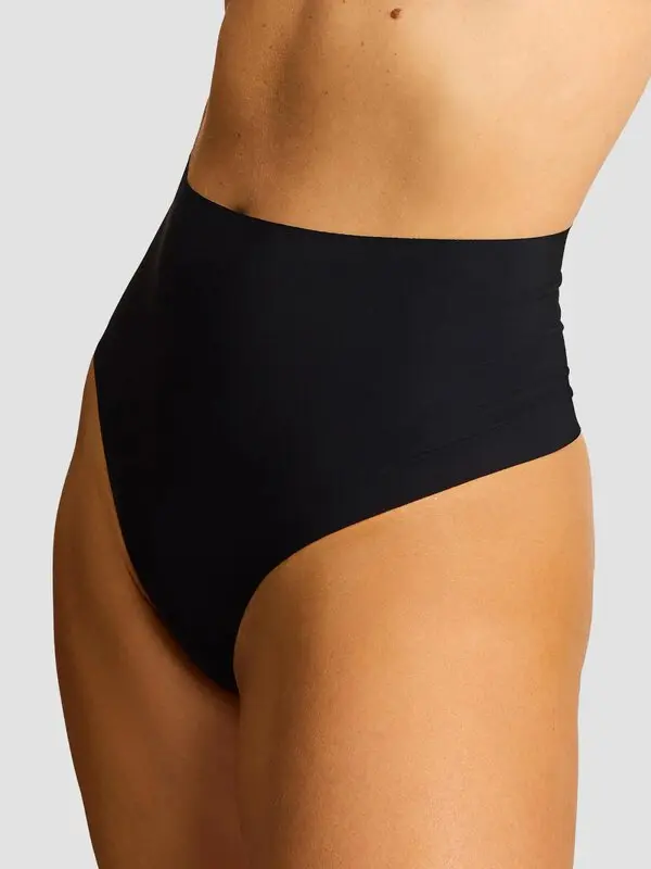 Commando Classic Control Thong - Black