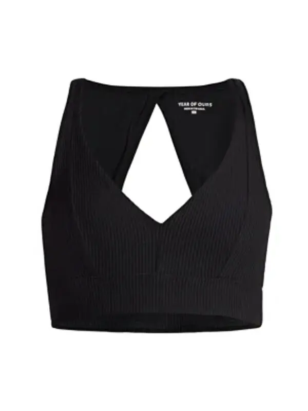 Year Of Ours Victoria Ribbed Sports Bra