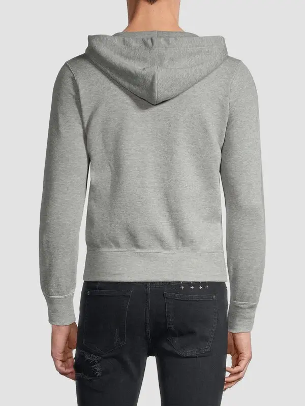 Play Comme Des Garcon Play Zip Hooded Sweater