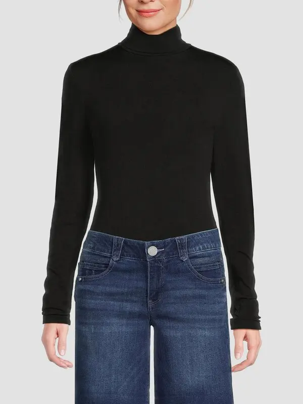 Wolford Colorado Turtleneck Bodysuit - Black