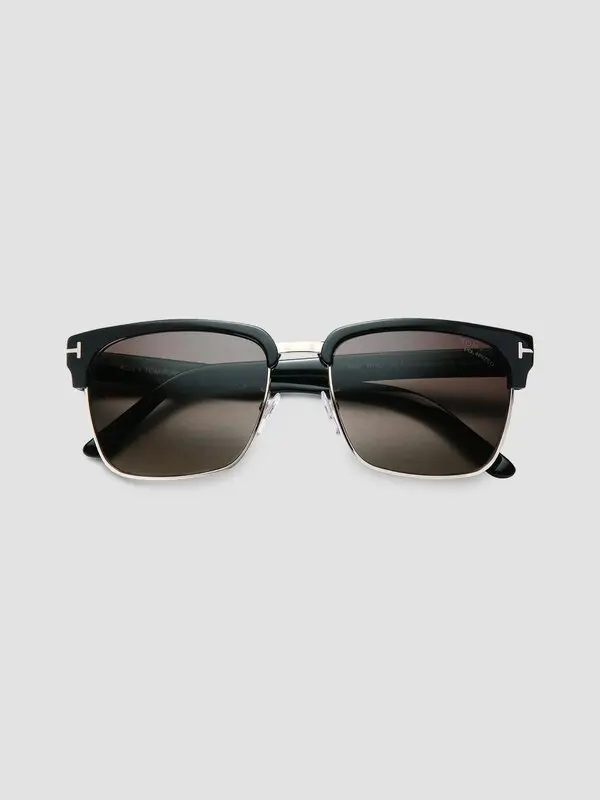 TOM FORD River 57mm Square Sunglasses