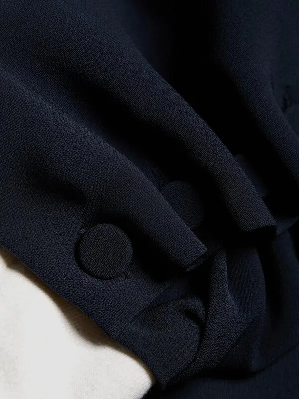 Cinq À Sept Khloe Hooded Blazer - Navy Ivory