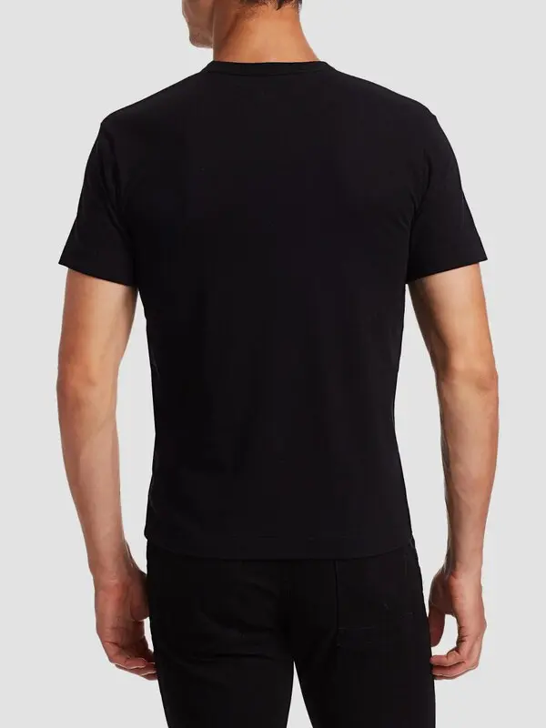 Play Comme Des Garcon Heart Tee - Black