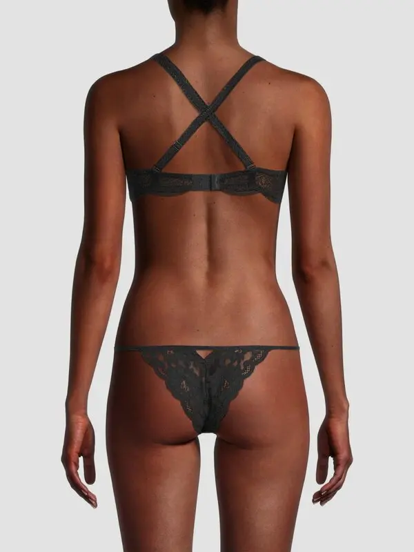 Simone Perele Karma Demi Cup Underwire Bra - Black