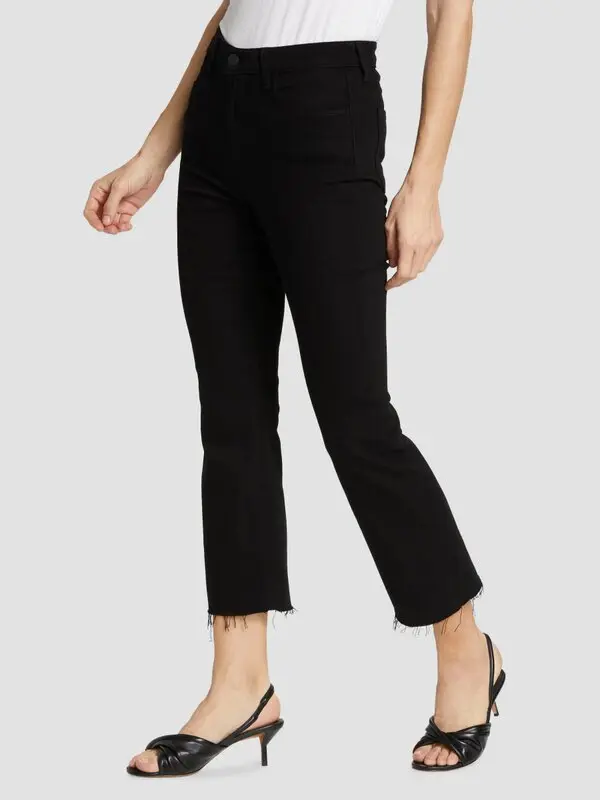 L'Agence Kendra High-rise Cropped Jeans