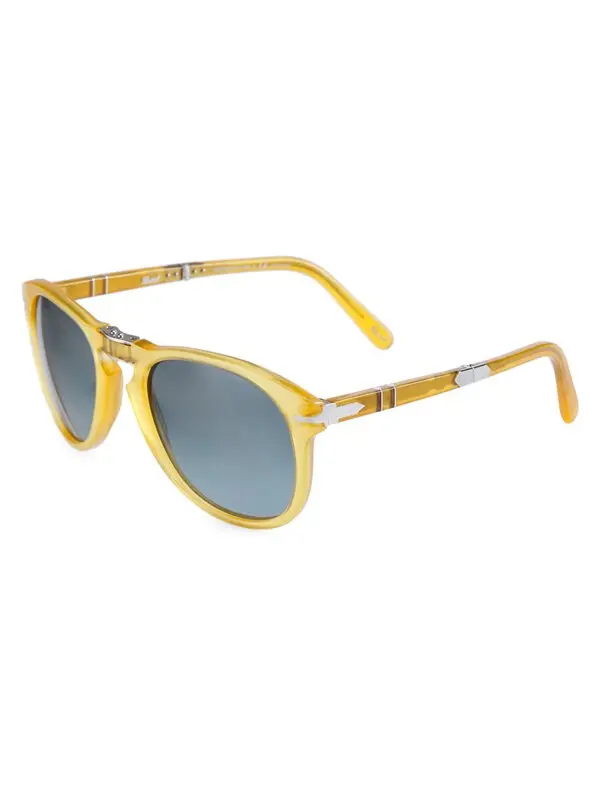 Persol 54mm Round Sunglasses