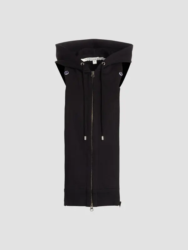 Veronica Beard Hooded Dickey - Black