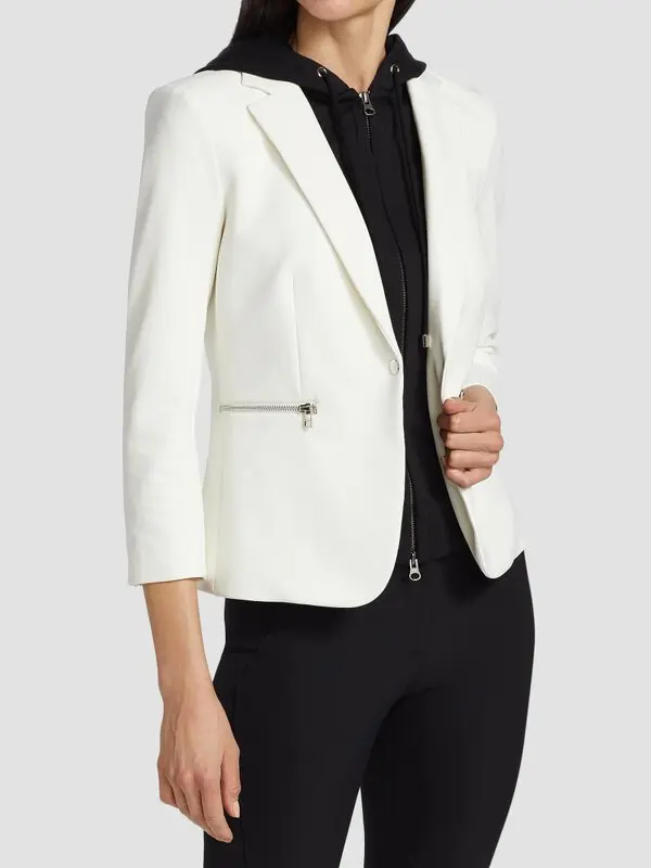 Veronica Beard Hooded Dickey - Black